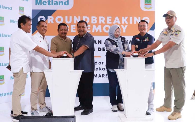 Groundbreaking Pembangunan Jembatan Metland Bekasi | TIRADAR.id
